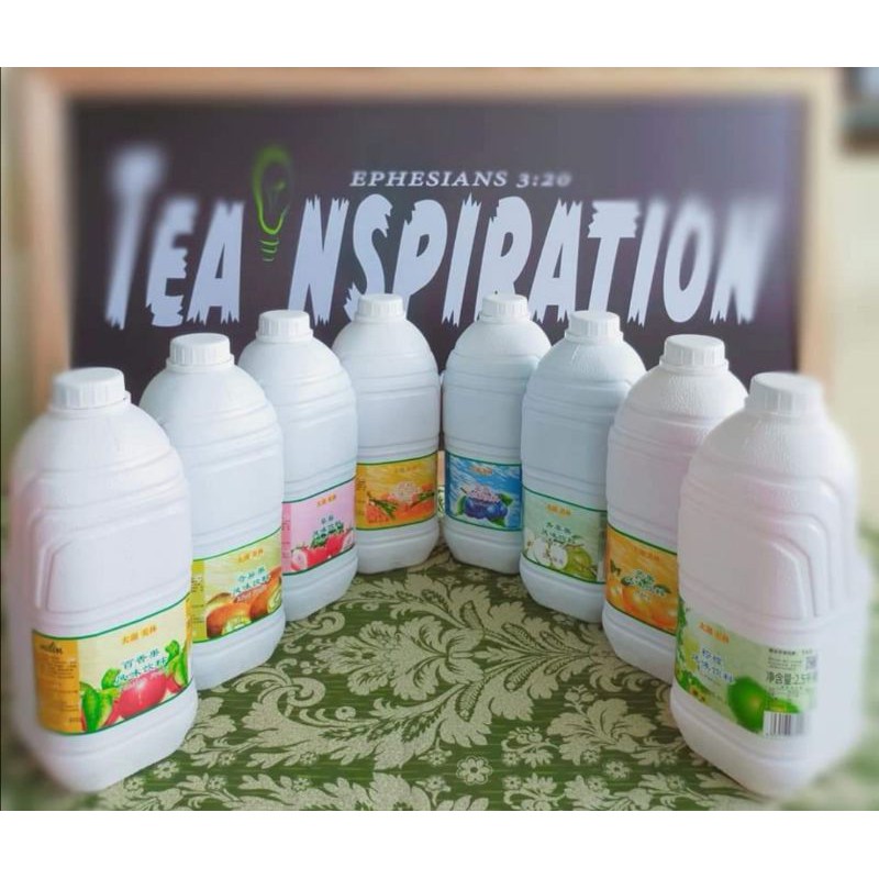 Milin Fruit Syrups 2.5kg | Shopee Philippines