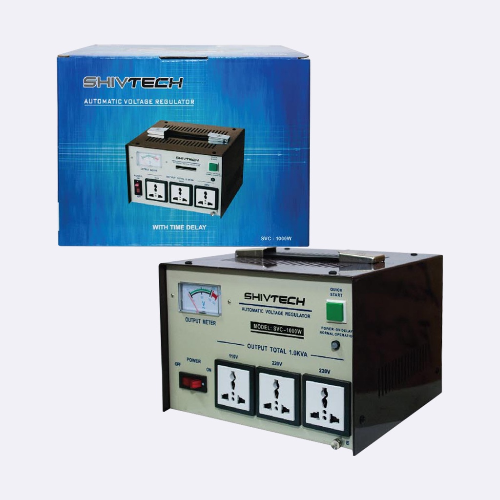 Shivtech Computer AVR | SVC Series 1000W-2000W | Shopee Philippines