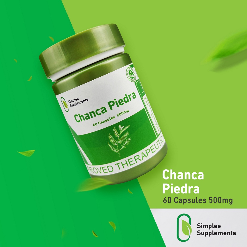 Simplee Chanca Piedra – 500mg | 60 Capsules – Supports Urinary Wellness ...