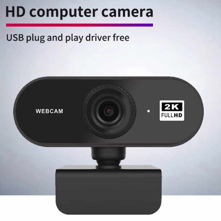 COD Webcam 2K/ 1080P Full HD Video Call For PC Laptop With Microphone ...