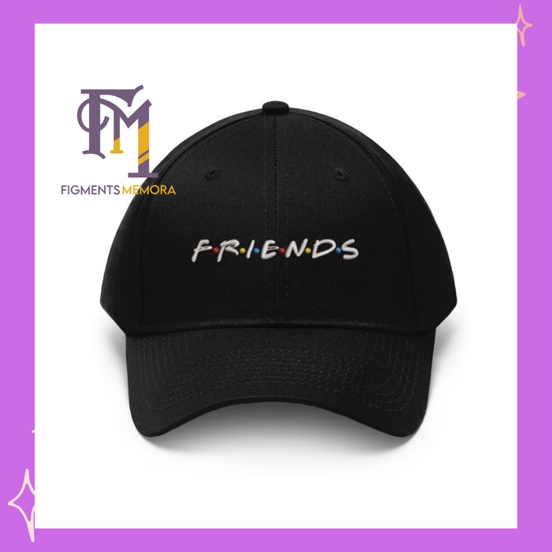 FM | Friends TV Show (Friends logo) Embroidered Baseball Cap | Shopee ...