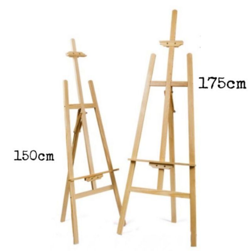 Wooden easel stand adjustable art sketch drawing temporary sign poster ...