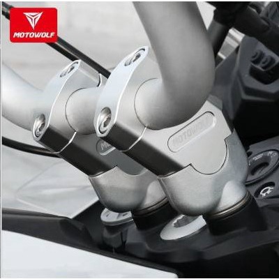 ORIGINAL MOTOWOLF MOTORCYCLE HANDLE BAR RISER FOR ADV,X-ADV,PCX,XRM ...