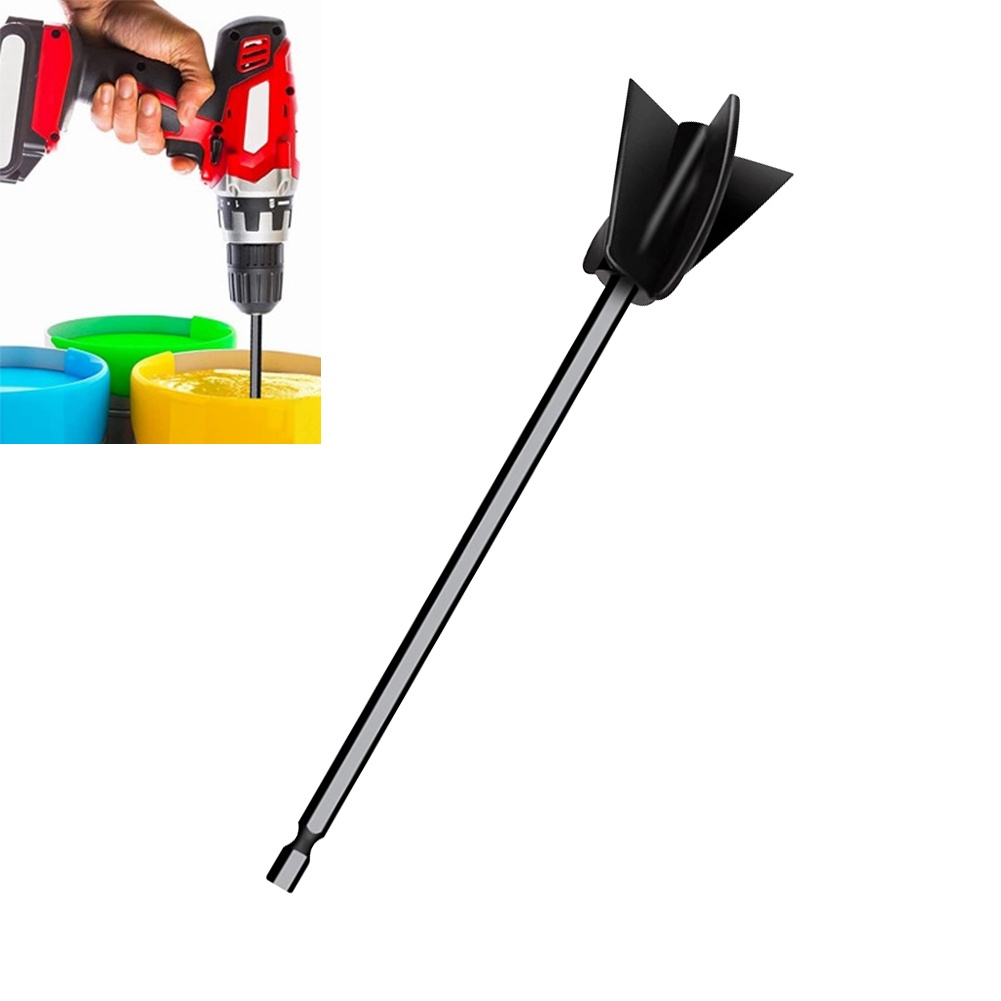 Tool Epoxy Mixing Stick Paint Mixer Attachment Stirring Rod With Drill ...