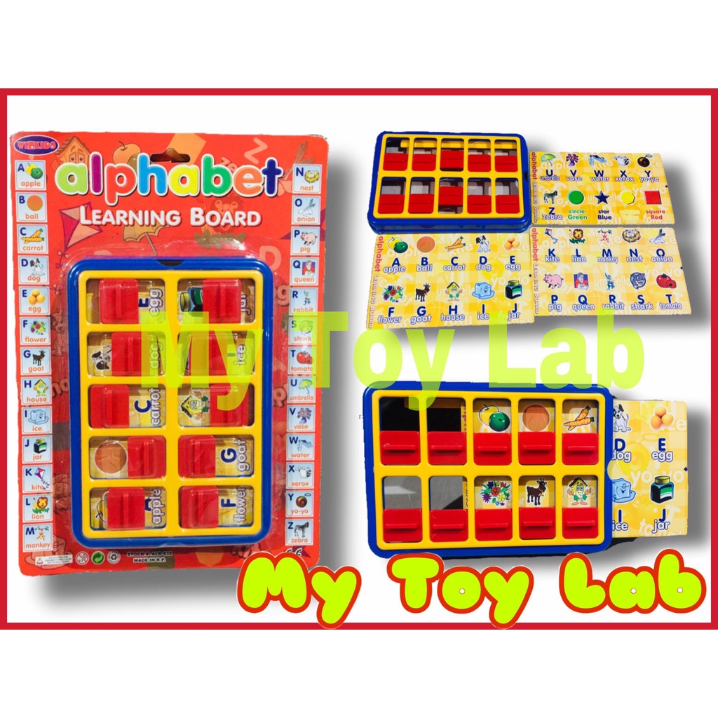 MTL Alphabet Learning Board/Giveaways/Educational Toys | Shopee Philippines