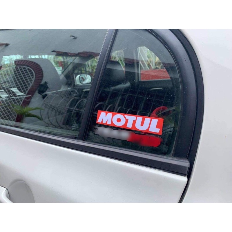 MOTUL SIDE PANEL STICKER FOR CARS | Shopee Philippines