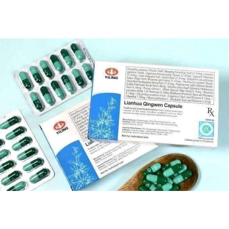 LIAN-HUA LUNG CLEARING TEA CHINESE HERBAL TEA&CAPSULE | Shopee Philippines