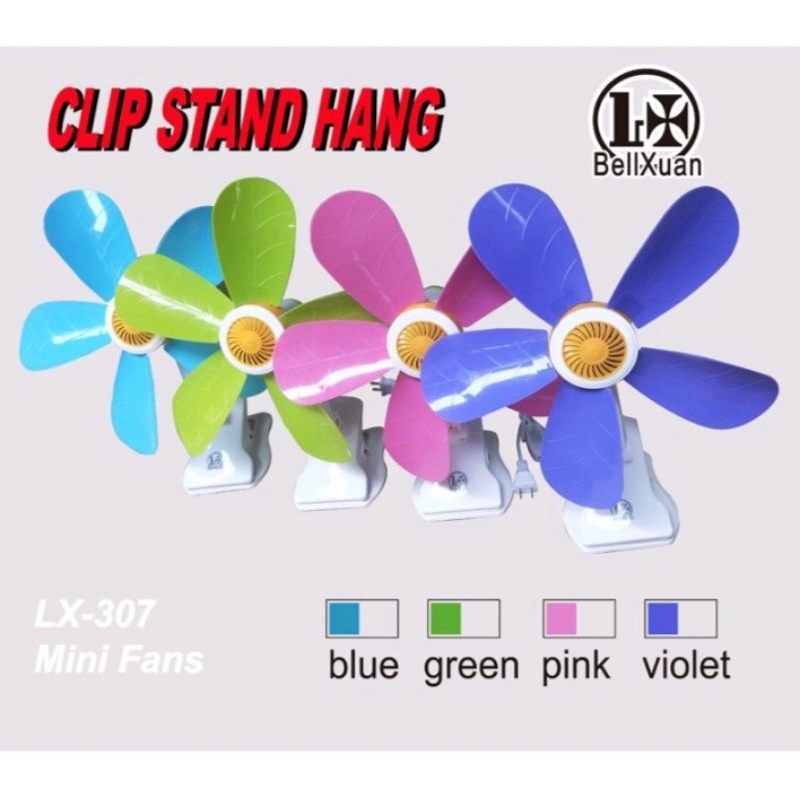 Portable Clip Fan Electric Mini Fans/Clip/Wall/Satand Fan | Shopee ...