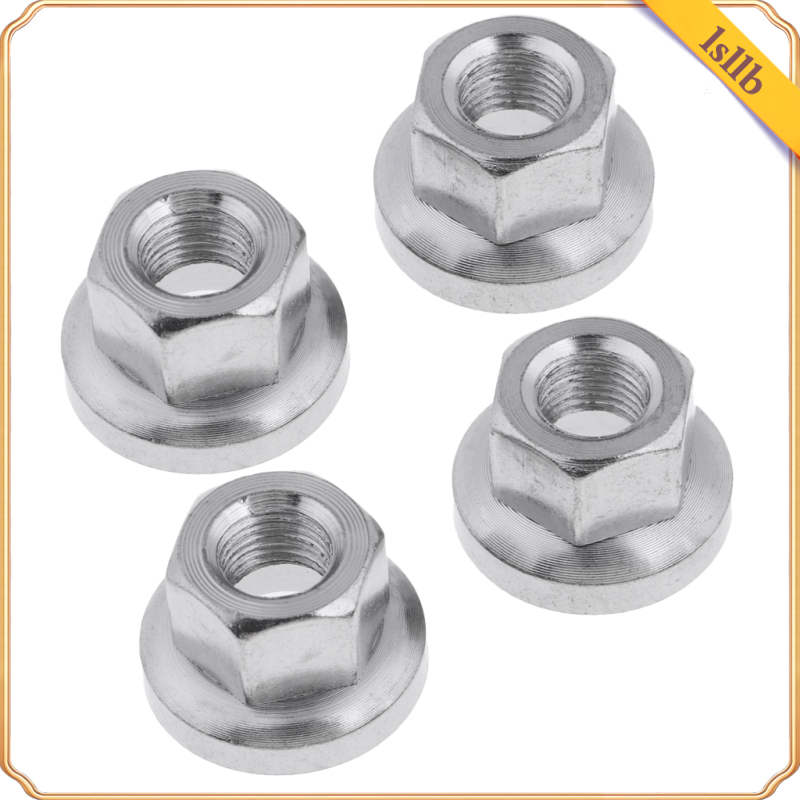 4Pcs 9mm Stainless Bike Rear Wheel Hub Axle Nut | Shopee Philippines