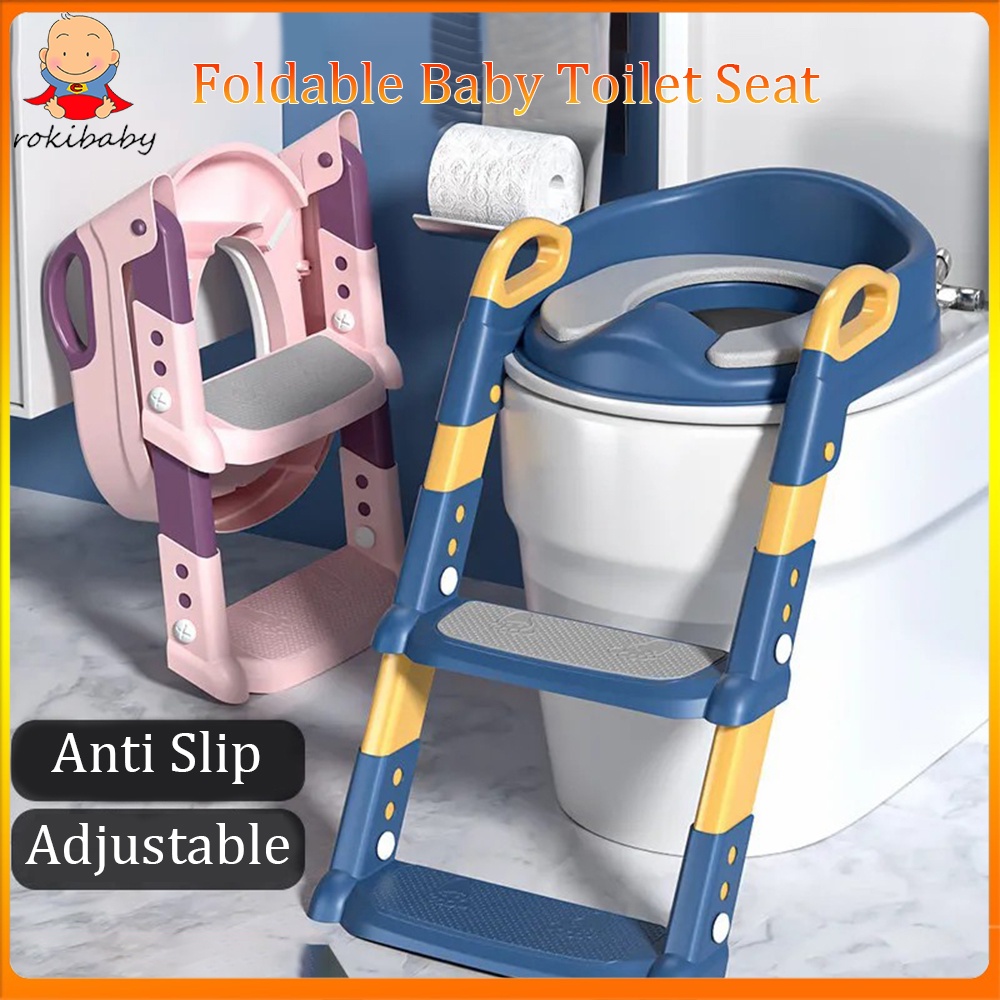 Rokibaby potty trainer for kids Foldable potty trainer baby With ...