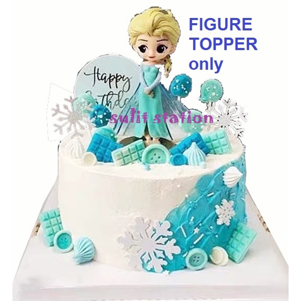 FROZEN ELSA QPOSKET Q POSKET TOY FIGURES figure PARTY CAKE TOPPER ...
