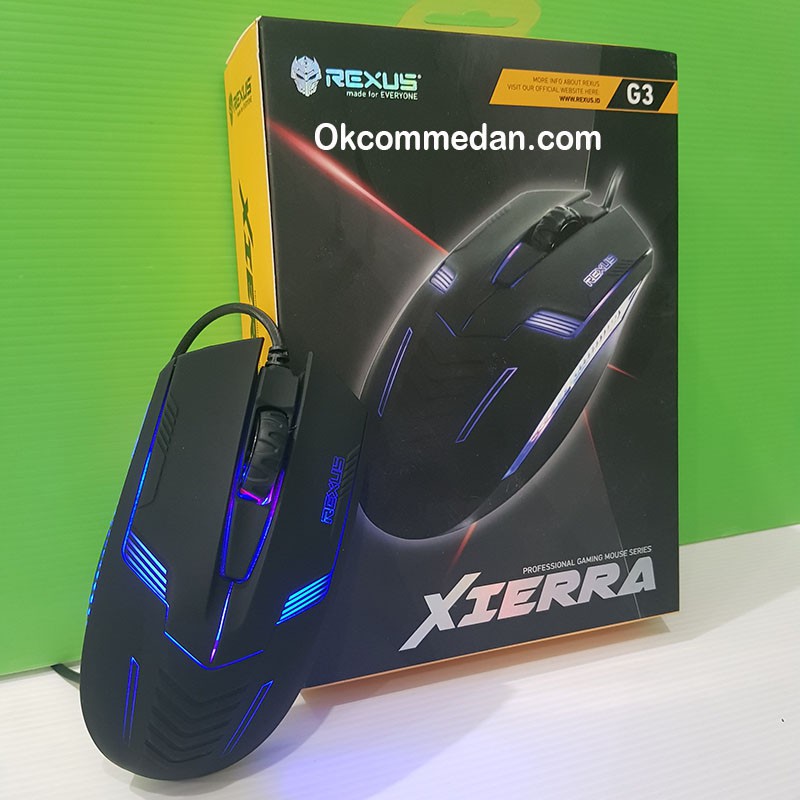 Rexus Xierra G3 Usb Gaming Mouse | Shopee Philippines