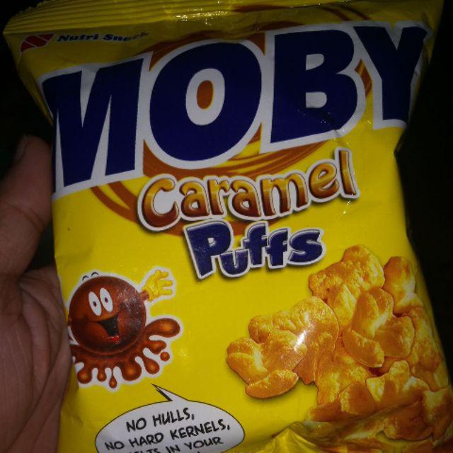 Moby Caramel Puffs/Moby Crunchy Chocolate | Shopee Philippines