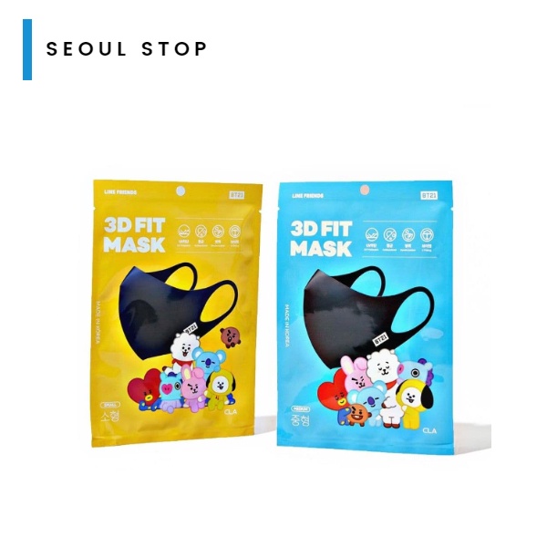 BT21 - official washable face mask and filter [ONHAND] | Shopee Philippines