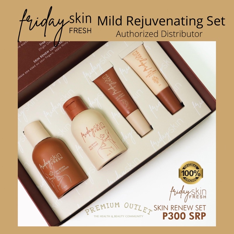 Friday-Skin-Renew-Series-Mild-Rejuvenation-Set | Shopee Philippines