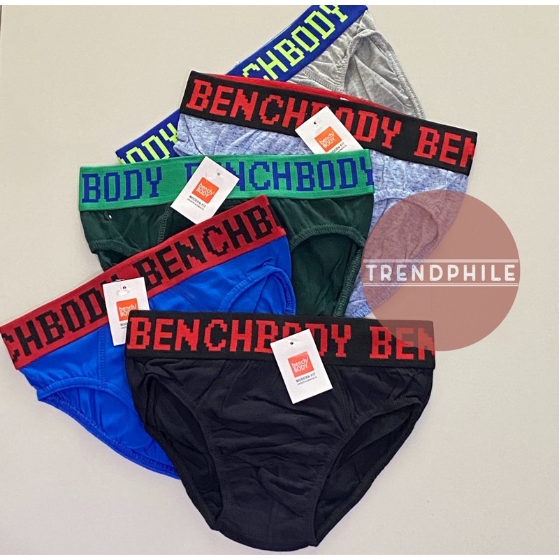 Men’s Brief Bench Underwear 1pc S RANDOM COLORS | Shopee Philippines