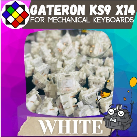 Gateron Switch KS9 X14 SMD Switches for Mechanical Keyboard | Shopee ...
