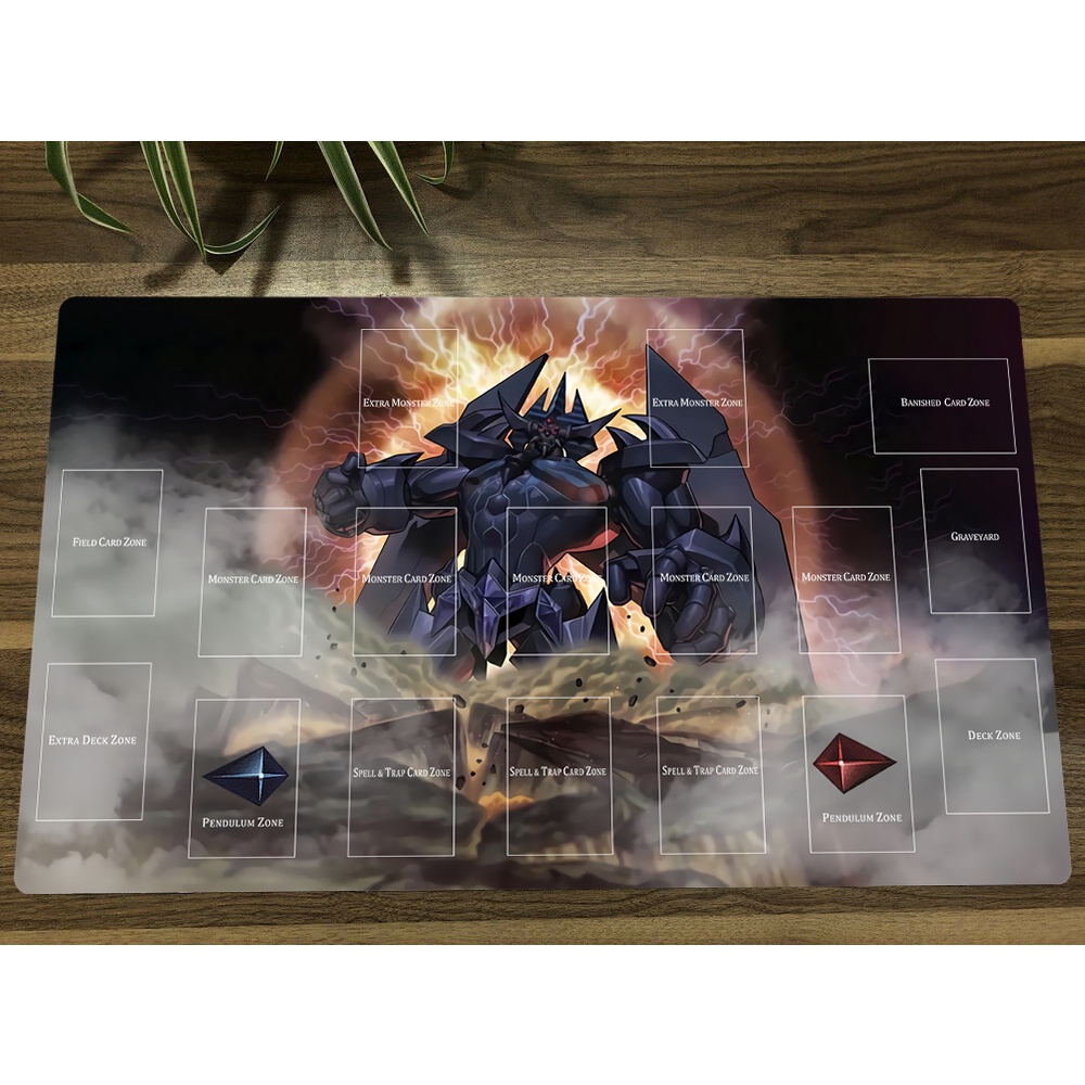 YuGiOh OCG Playmat Cyber End Dragon Infinity Elemental Hero Flame Wingman TCG CCG Mouse Pad ...