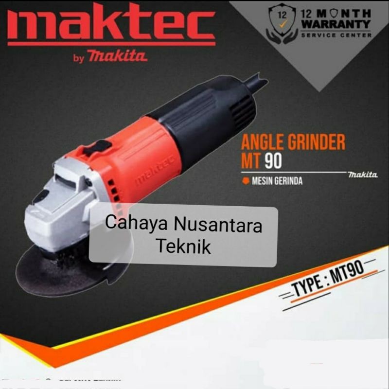 Maktec 4 "mt90 By Makita Hand Grinding Machine | Shopee Philippines