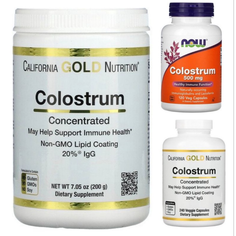 Colostrum Powder / Capsules | California Gold Colostrum Powder ...