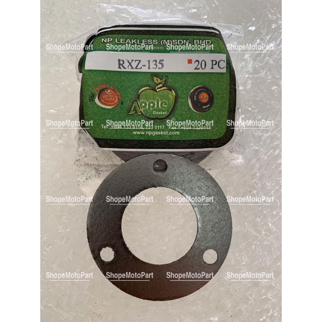 GASKET MUFFLER PIPE PAIP EXHAUST YAMAHA RXZ 135 RXZ135 KAWASAKI KRR150 ...