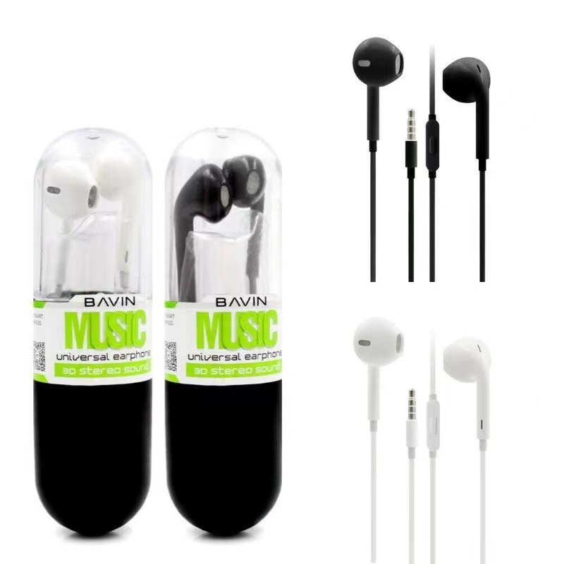PinSan BAVIN HX820 3.5mm Jack Universal Earphone Stereo Audio Sound ...