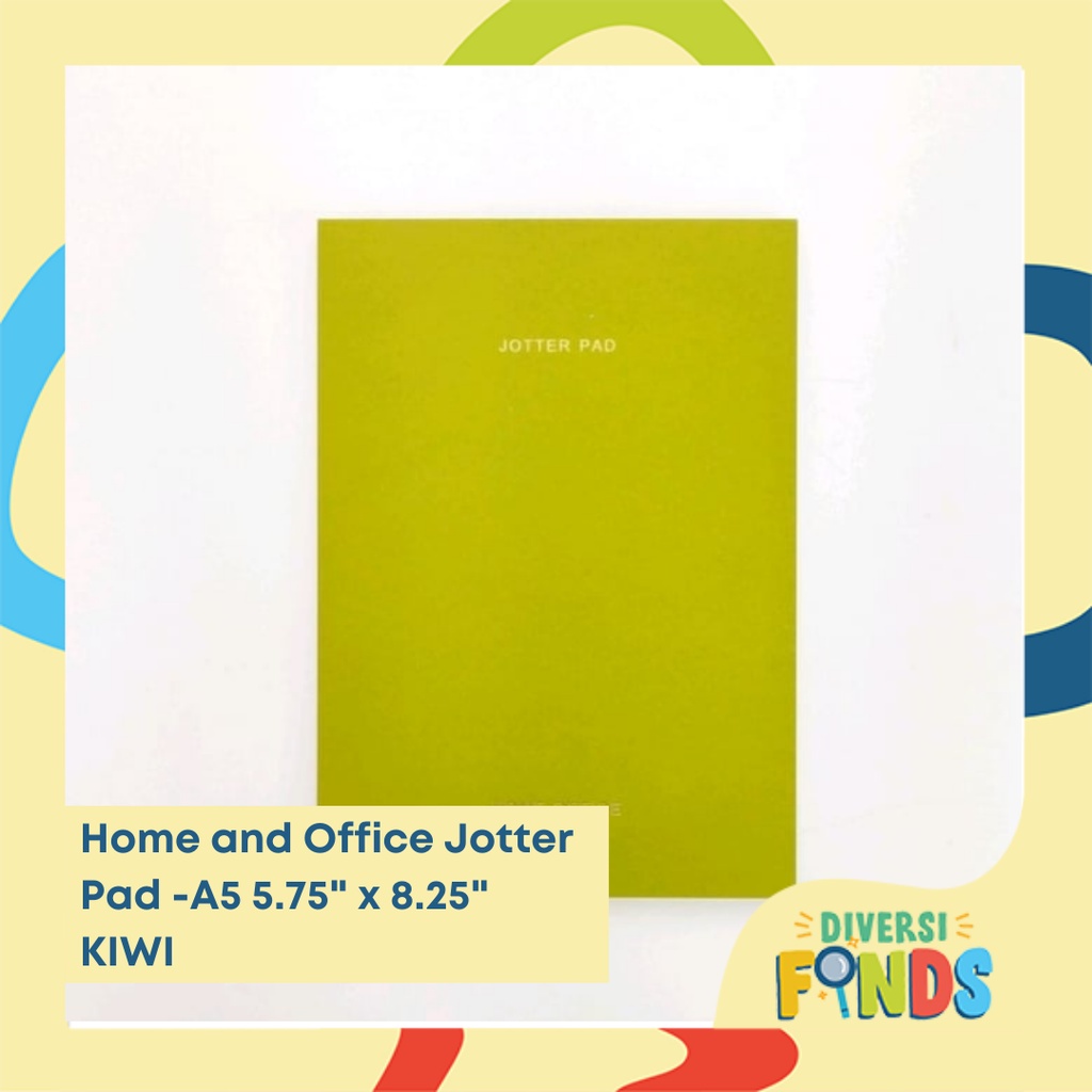 Home Office Jotter Pad - 80gsm / 70 sheets per pad / A5 Size - Assorted ...