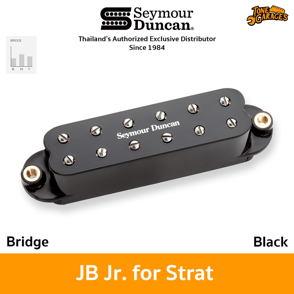 Seymour Duncan Pickups JB Jr. for Strat Bridge (SJBJ-1) | Shopee ...