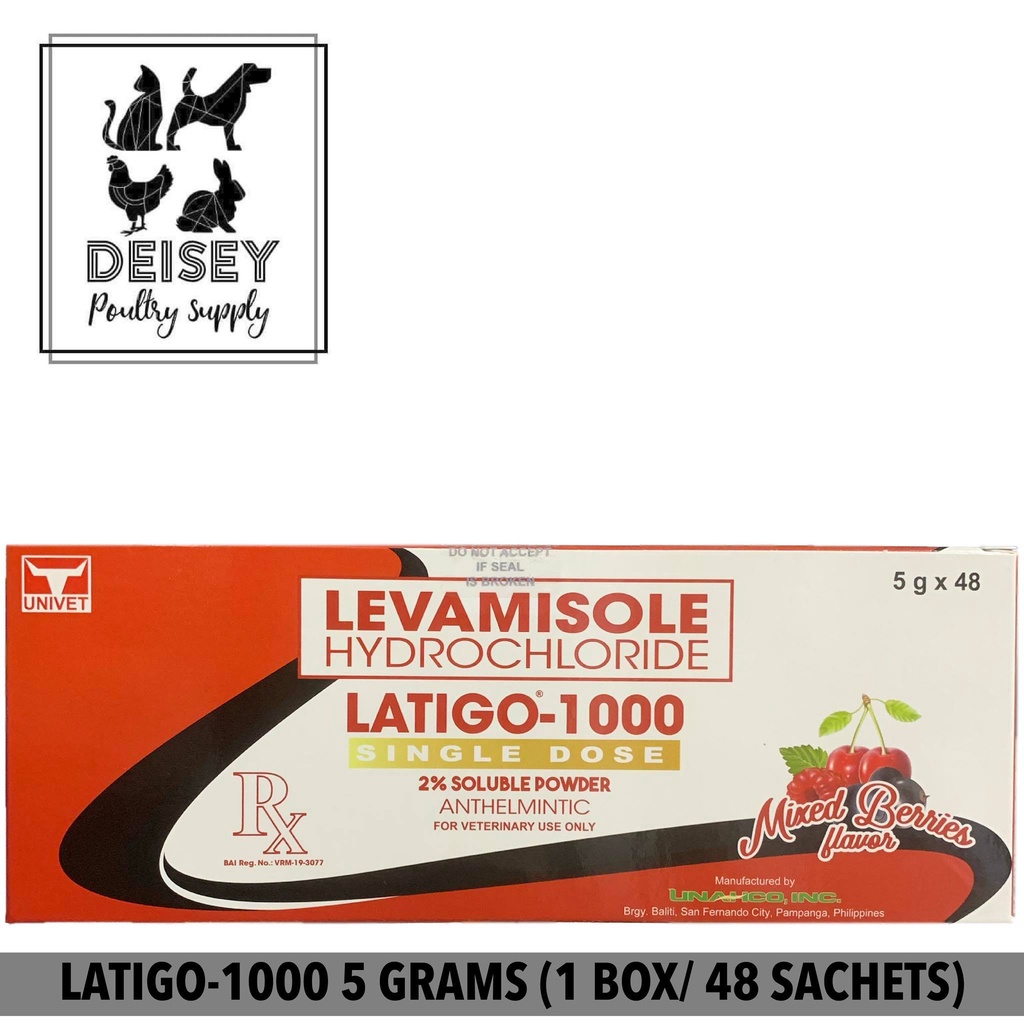 LATIGO-1000 5GRAMS (1 BOX/ 48 SACHETS) | Shopee Philippines