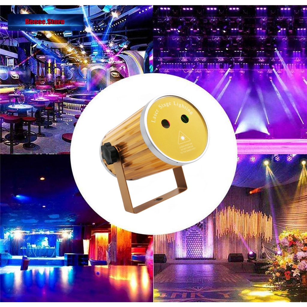 LED Mini Laser Stage Light Laser Projector Club DJ Disco Bar Stage ...