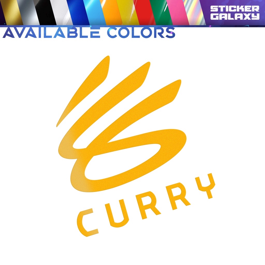 Stephen Curry WATERPROOF STICKER vinyl decal NEW LOGO for motor, car ...