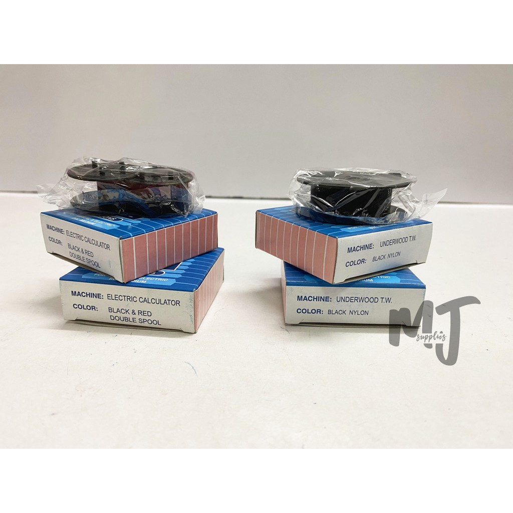 2 PCS. Ad-rite Business Machine Ribbons (Electric calculator/Typewriter ...