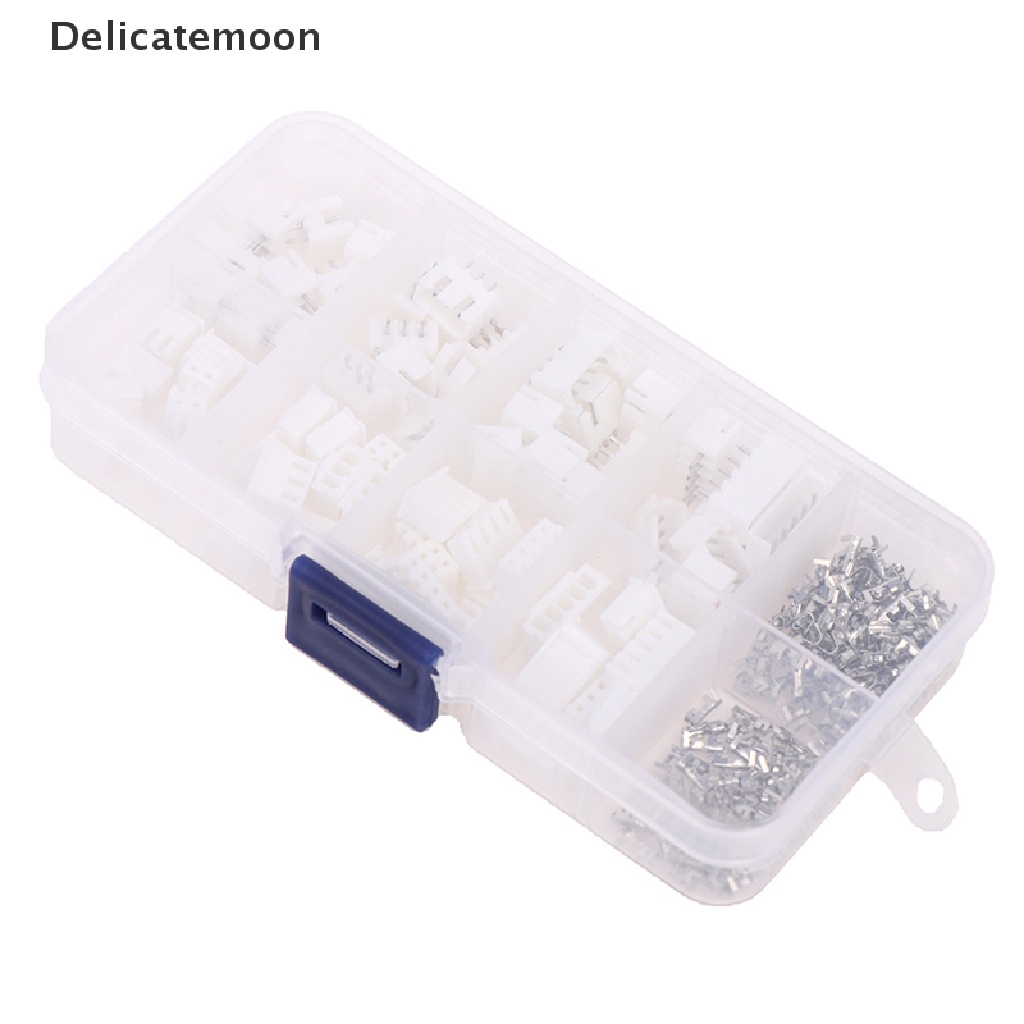 [Delicatemoon] 230pcs/box XH 2.54 2p 3p 4p 5pin 2.54mm Pitch Terminal ...