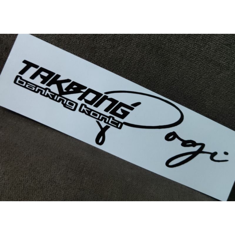 Takbong pogi decal sticker | Shopee Philippines