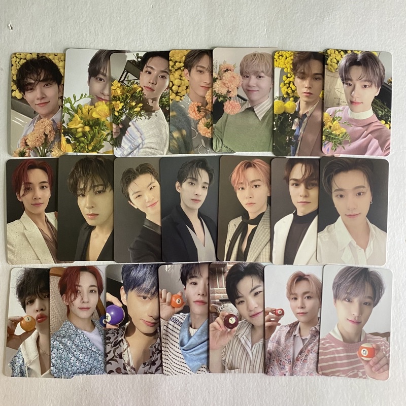 Seventeen Your Choice album Photocards (Scoups, Jeonghan, Joshua, Jun, Hoshi, Wonwoo, Woozi ...