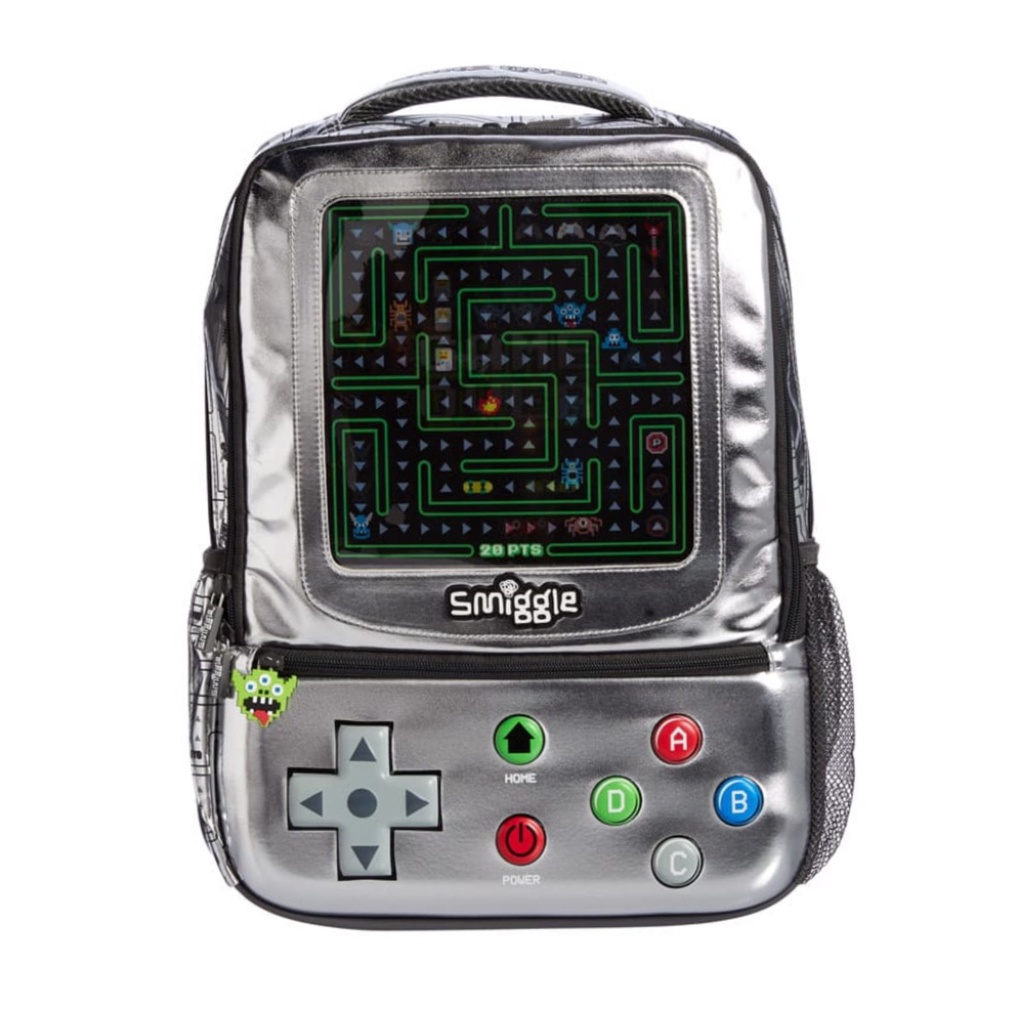 Original Smiggle Gamer Classic Backpack Children's Backpack | Shopee ...