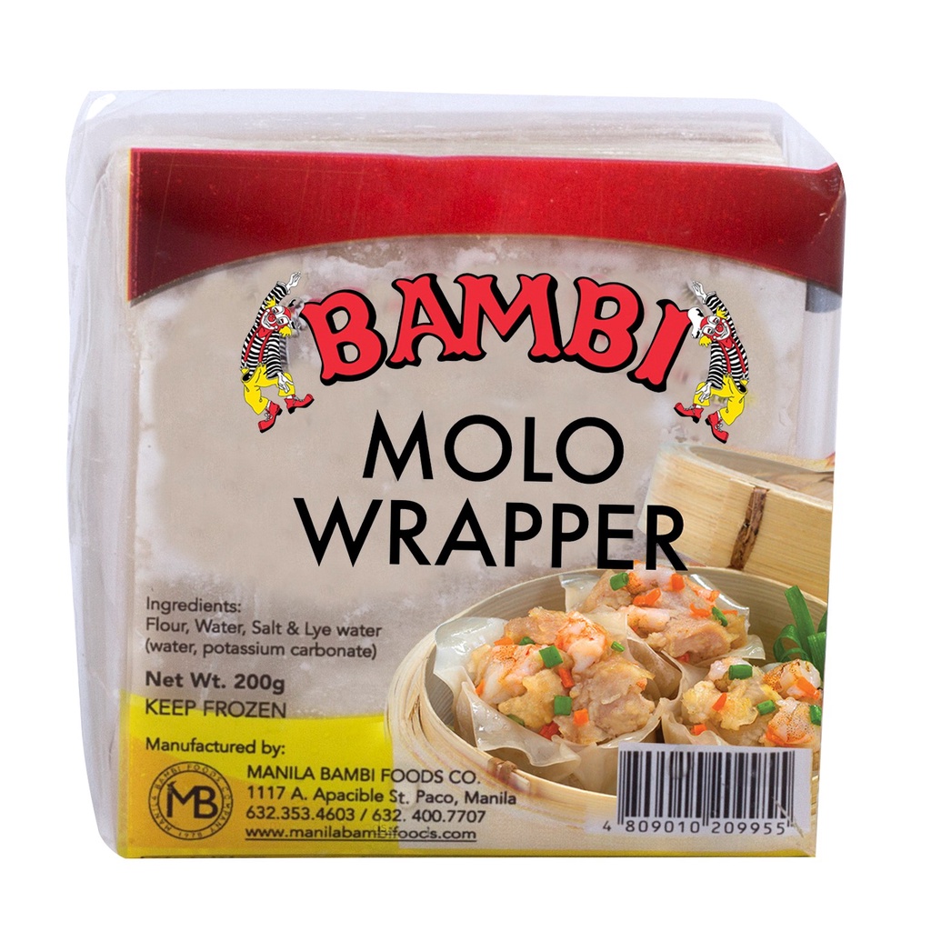 HALAL Certified Bambi Siomai Molo Wrapper | Shopee Philippines