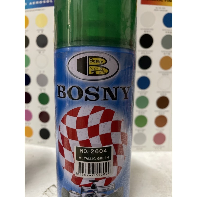 Bosny Spray Paint Metallic Colors | Shopee Philippines