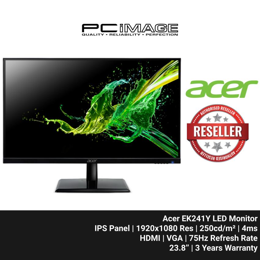 Acer EK241YBIX / EK241YE LED Monitor (23.8"/IPS/1920 x 1080/4ms/250cd ...