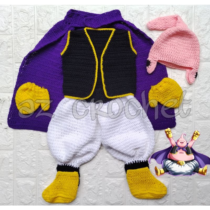 crochet Majin boo crochet costume | Shopee Philippines