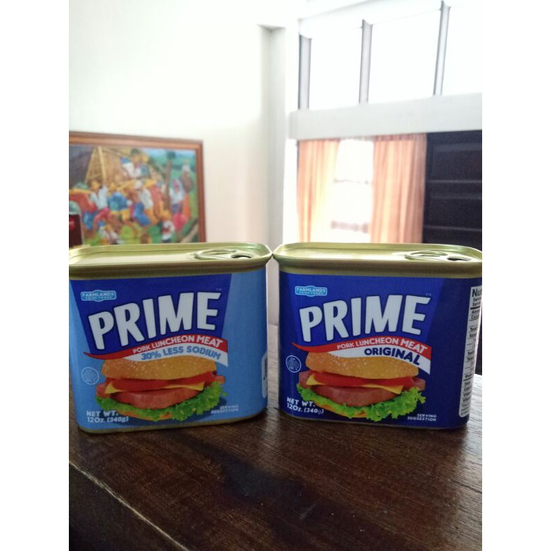 PRIME Pork Luncheon Meat 340g (USA) | Shopee Philippines