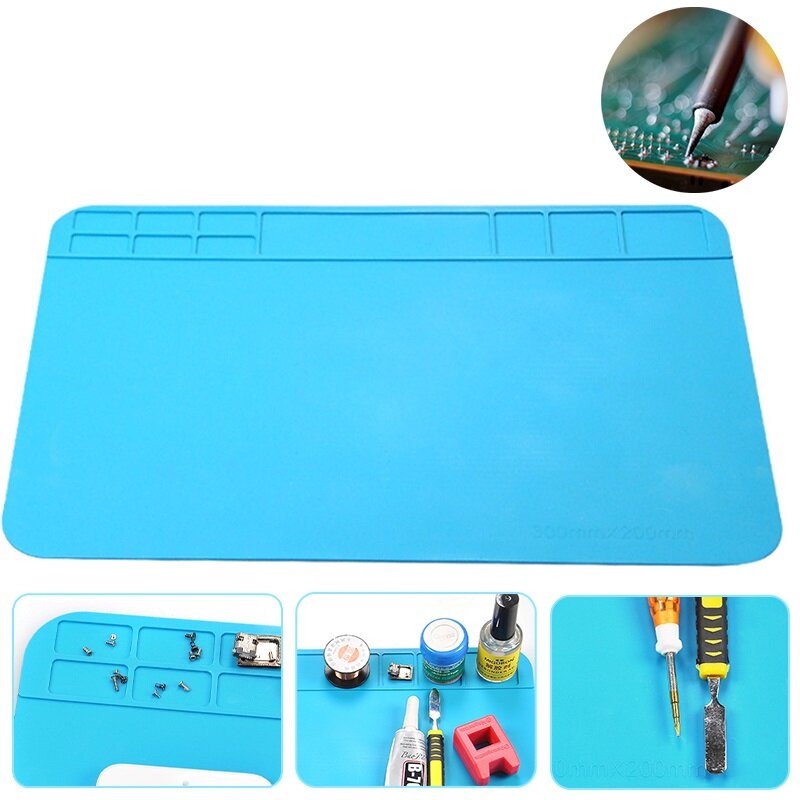 Real heat-resistant, anti-static mat T-509 (300x200x1mm) | Shopee ...