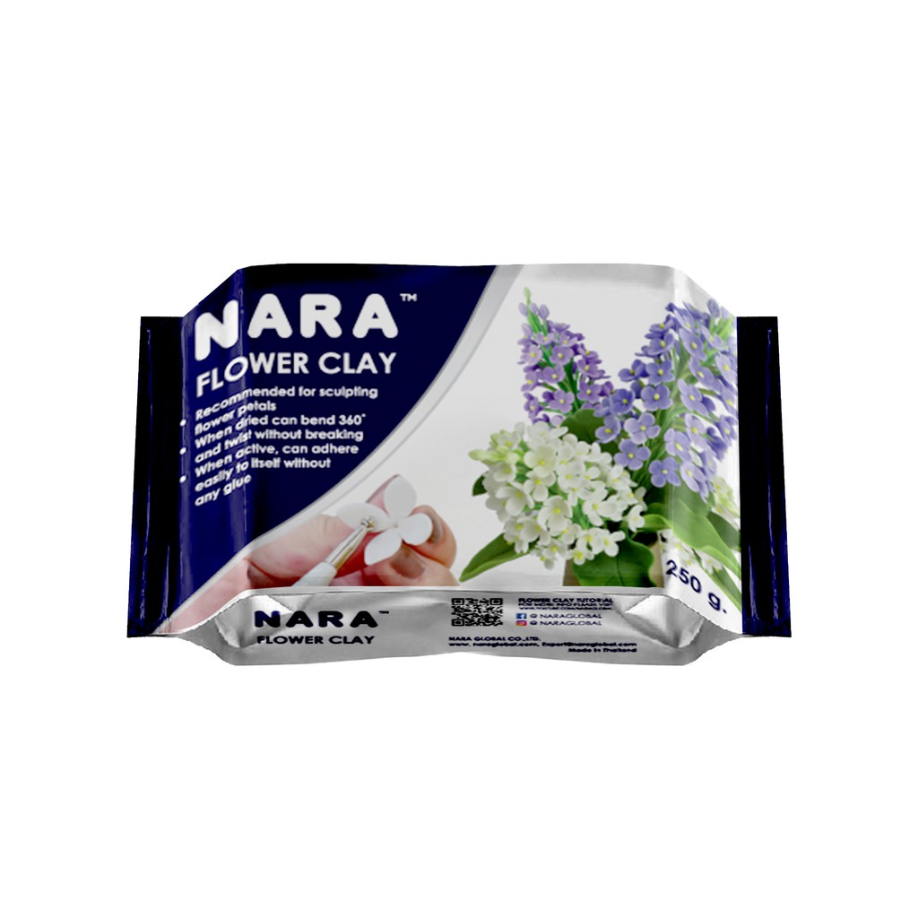 Nara Flower Clay 250g / 500g | Shopee Philippines