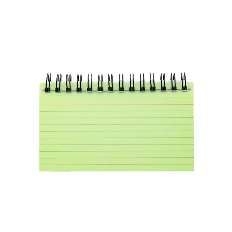 Panda 50PCS Index Cards Ruled Flash Cards With Double Covers Record ...