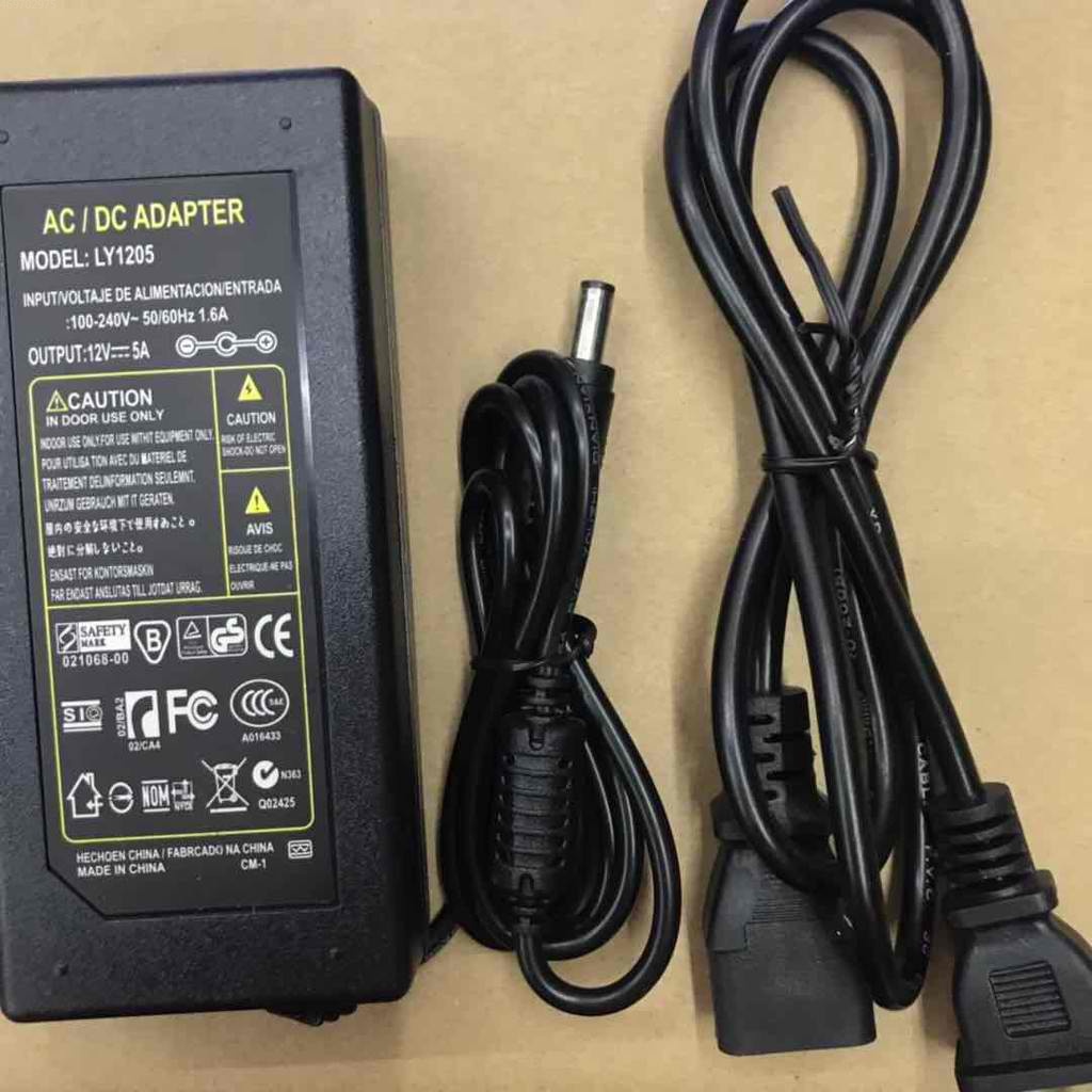 Power Supply Adaptor AC 100-240V to DC 12V 5A adapter | Shopee Philippines