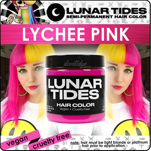 [I Love to Dye] Lunar Tides Lychee Pink Semi-Permanent Hot Pink Hair ...