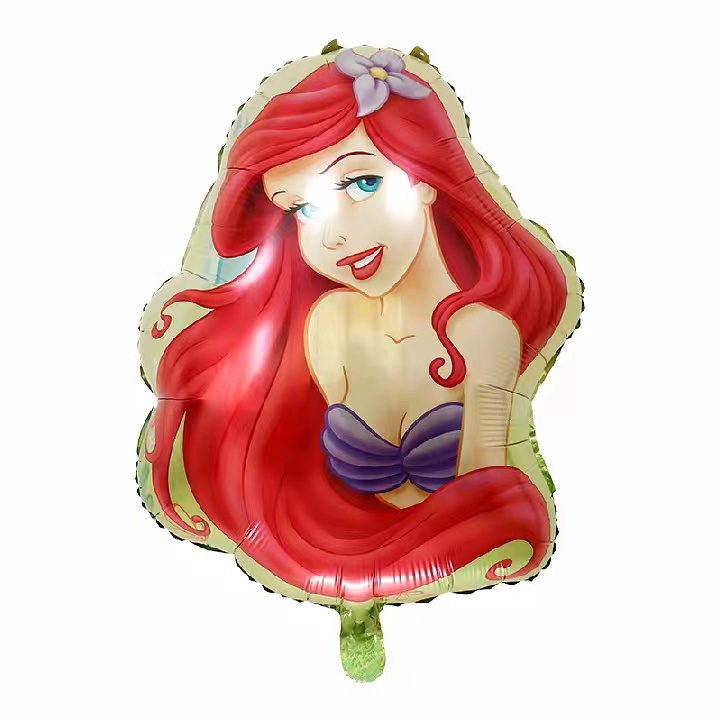 26 inches Princess theme mermaid Ariel Princess head birthday party ...
