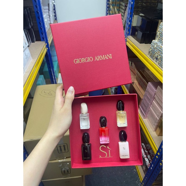 ORIGINAL GI0RGI0_ARMANI SI 5IN1 SET (5X5ML) | Shopee Philippines