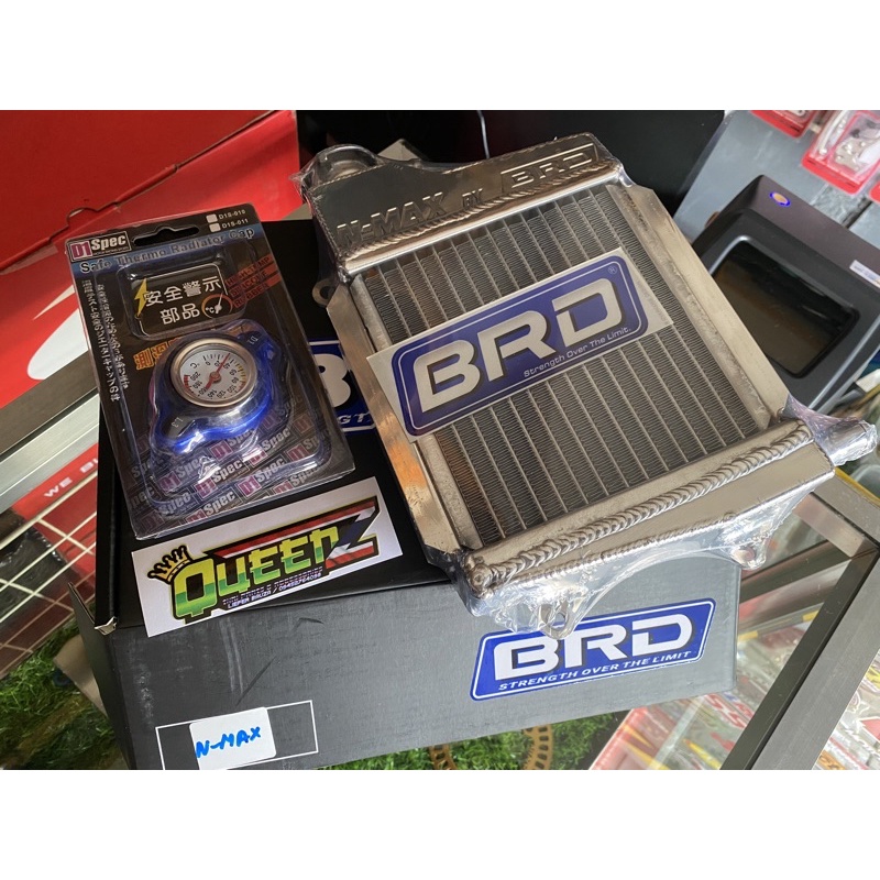 BRD 2Rows Radiator For Nmax/Aerox v1/v2 Click 125i/150i PLug N PLay ...