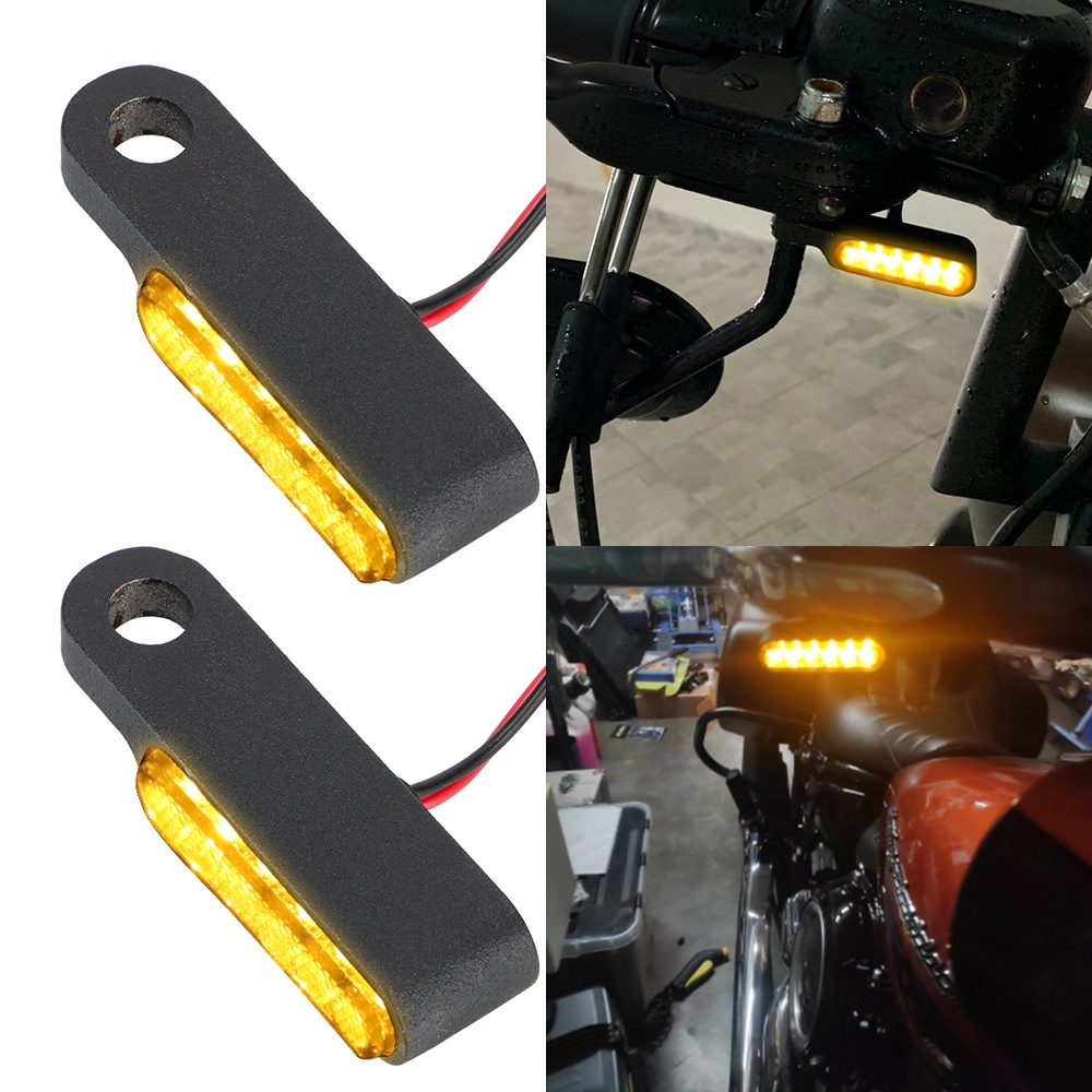 LED Turn Signal Light Motorcycle Signal lamp Indicators DC 12V ...